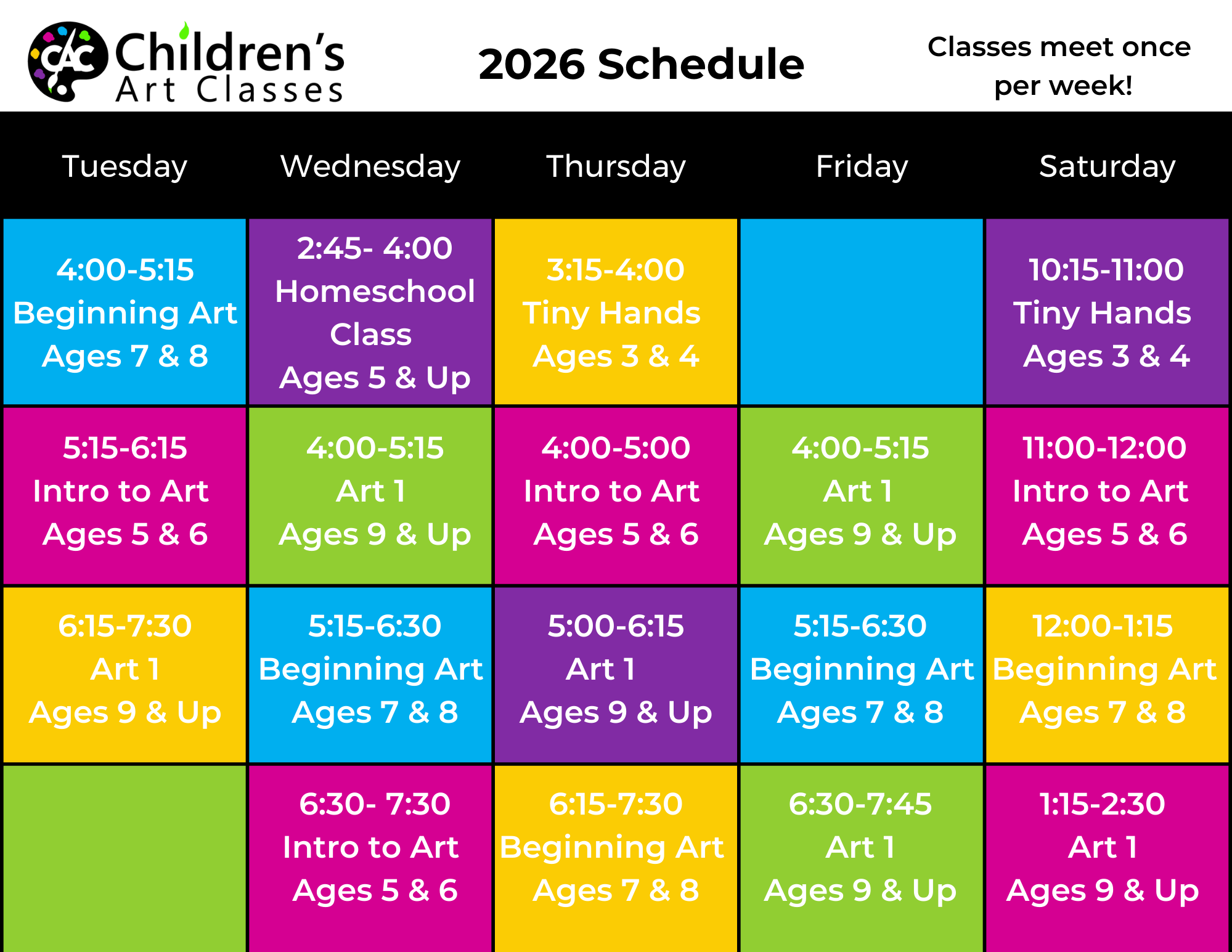 Painting Lessons & Drawing Classes| Children's Art Classes Goodyear, AZ